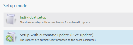 PCSCloud - Deploying the setup of a WINDEV application